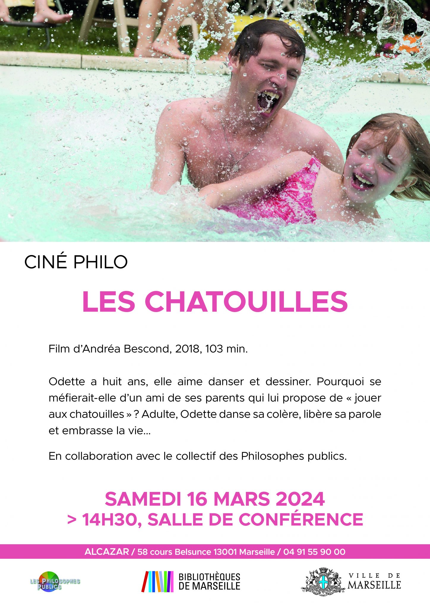 Ciné philo sur le film ''Les Chatouilles'' - Marcelle